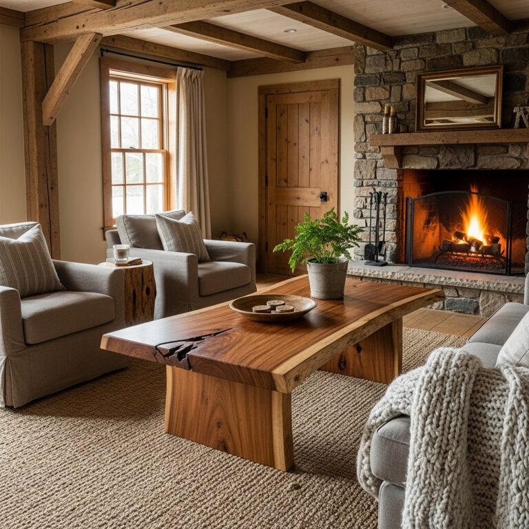 20 Rustic Cottage Decor Ideas That Embrace Raw Wood, Stone, And Natural ...